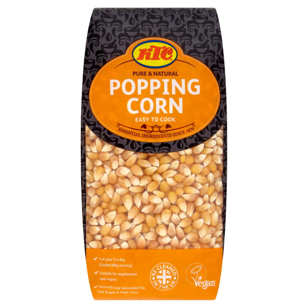 KTC Popping Corn 1kg - Cambridge Spices