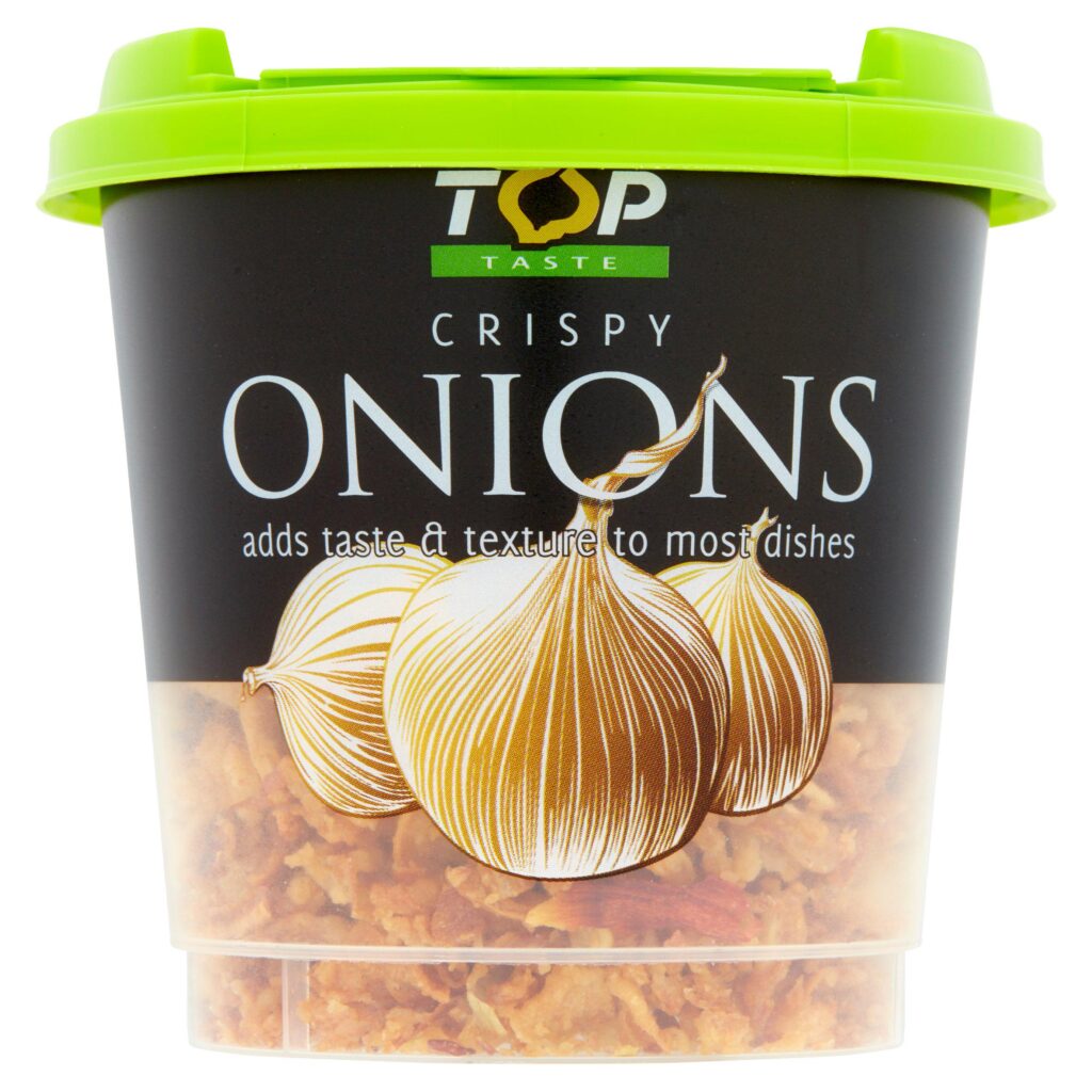 Top Taste Crispy Onions 100g - Cambridge Spices