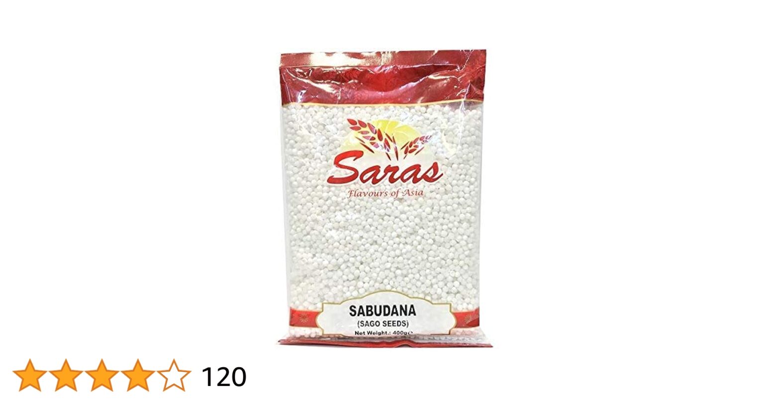 Saras Sago Seeds ( Sabudana)- 500g - Cambridge Spices